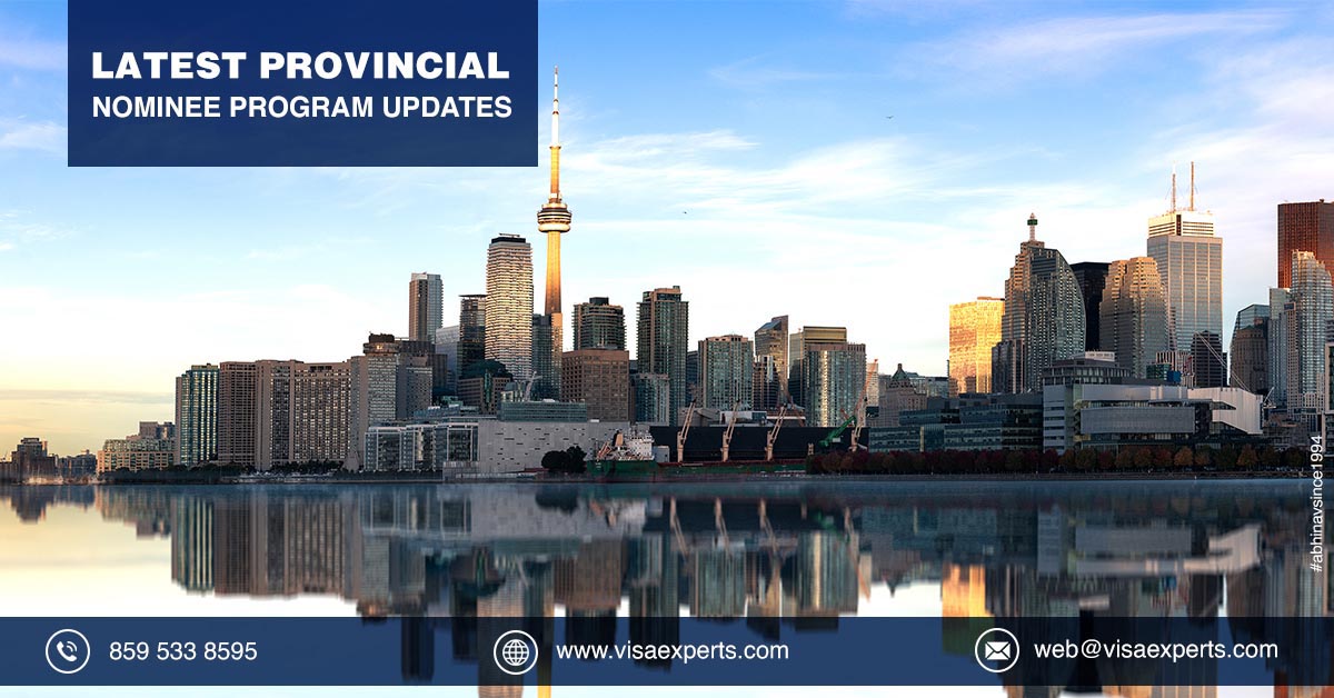 Canada PNP Latest Draw 2021| Visaexperts